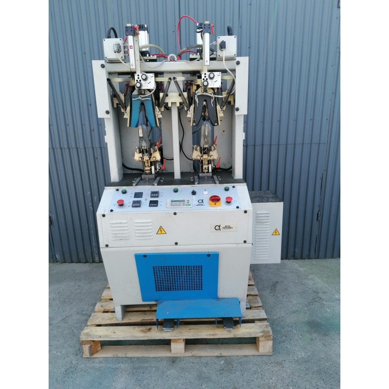 Alfa Meccanica shoe heel forming machine